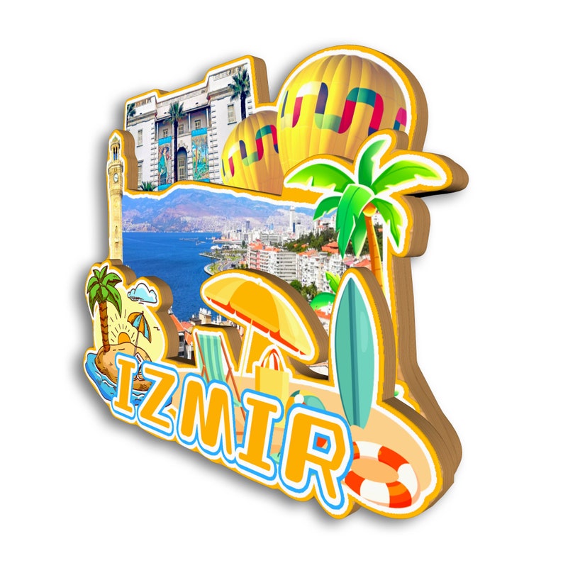 Izmir Antalya Konya Turkey Fridge Magnet City Trvavel Souvenirs ...