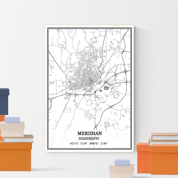 Meridian Poster - Etsy