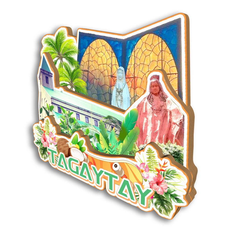 Tagaytay Dumaguete City Taguig City Philippines Fridge Magnet City ...