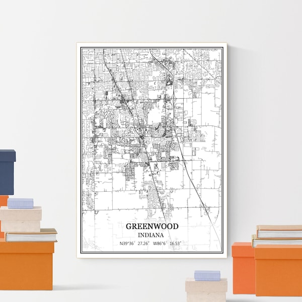 Greenwood Indiana - Etsy