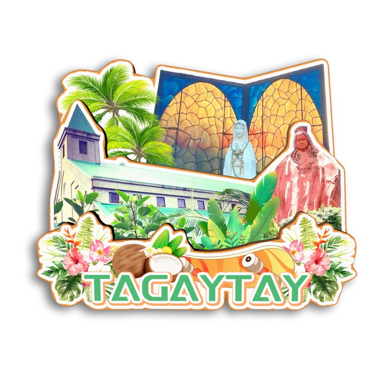 Tagaytay Dumaguete City Taguig City Philippines Fridge Magnet City ...