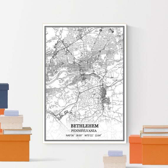 Road Map Of Bethlehem