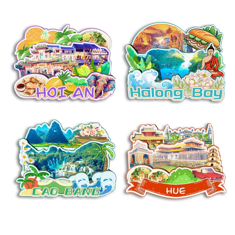 Vietnamese Magnets - Etsy