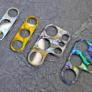 Handcrafted Shell Camera Lens Protector: Abalone & Pearl Inlay (set of ...