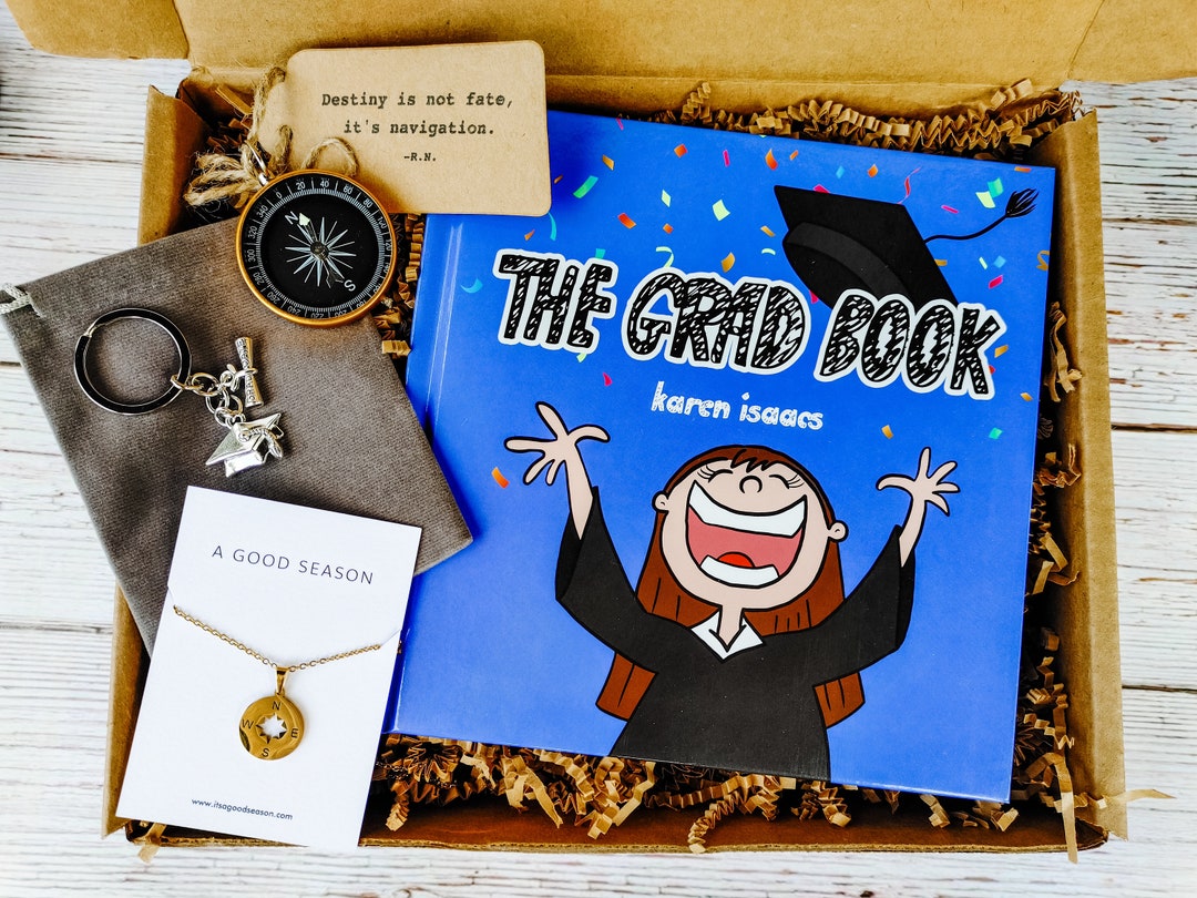 Graduation Gift Box for College Graduate, Graduation Book, Charm ...