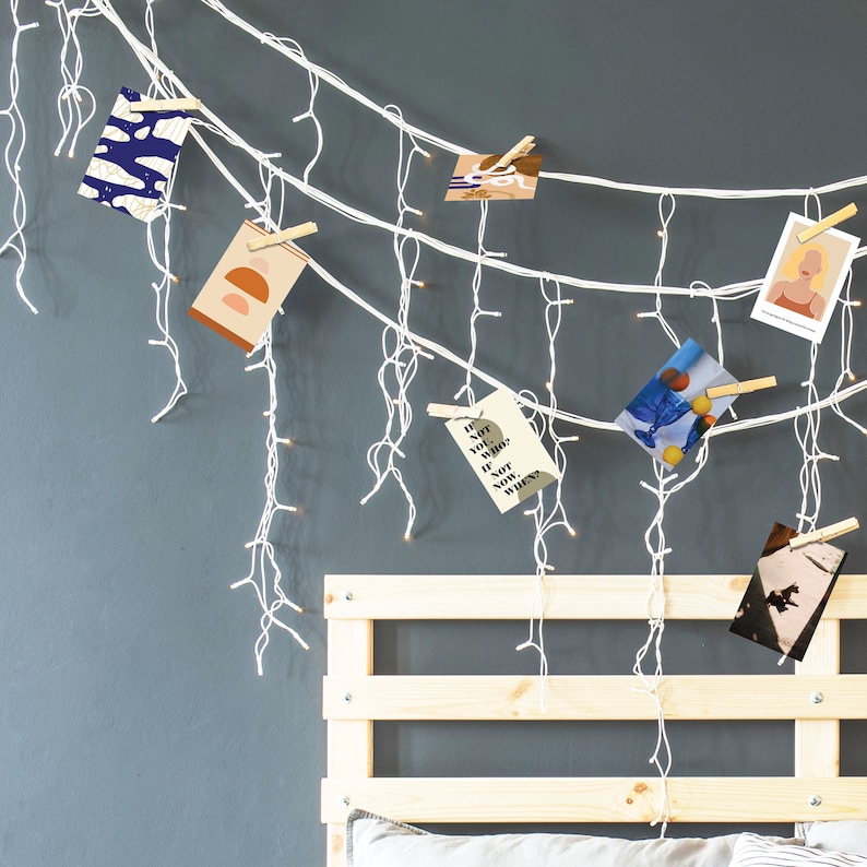 Photo Collage Kit | 50 Postcards 4'' X 6'' | Blue & Beige Theme - Etsy