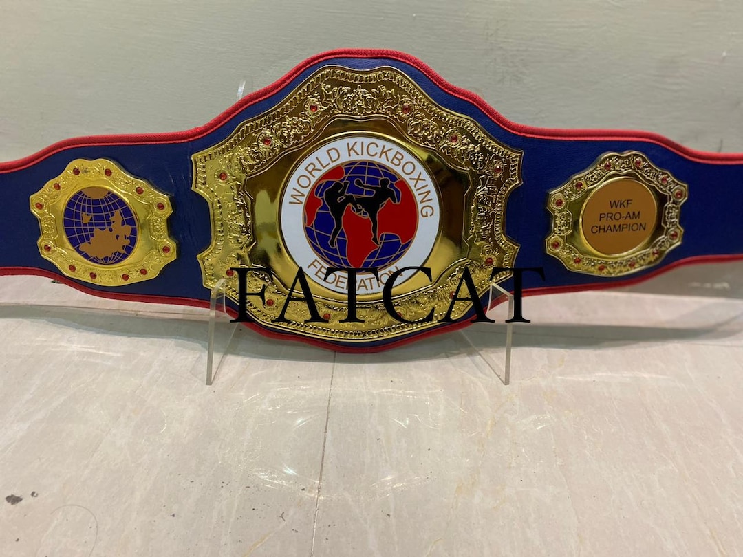 Kick Boxing Wrestling Championship Belt High Quality - Etsy UK