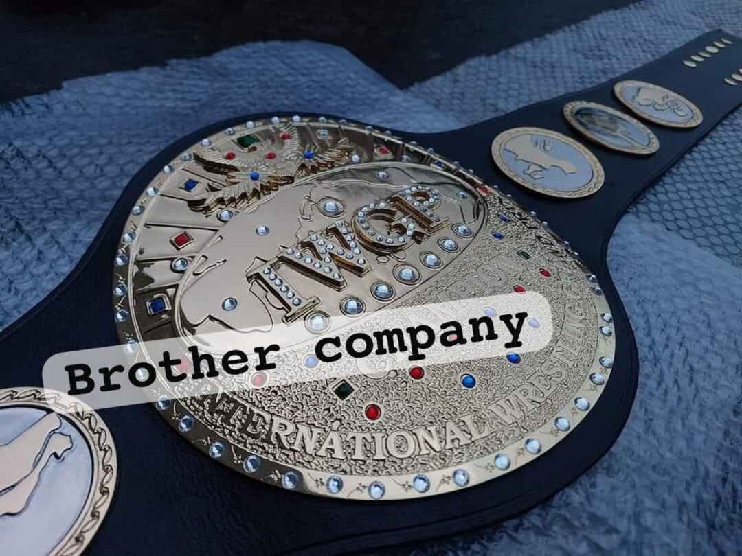 IWGP V1 Wrestling Championship Replica Belt Adult Size 4mm Zinc 2 Layer Iwgp Belt-custom Belt ...
