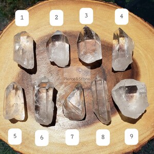 Clear Quartz Point A Quality Quartz Point Clear Quartz Raw Quartz Point ...