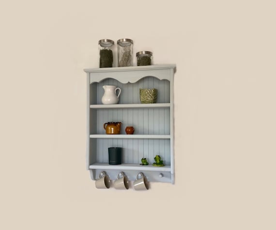 Kitchen wall shelf unit store