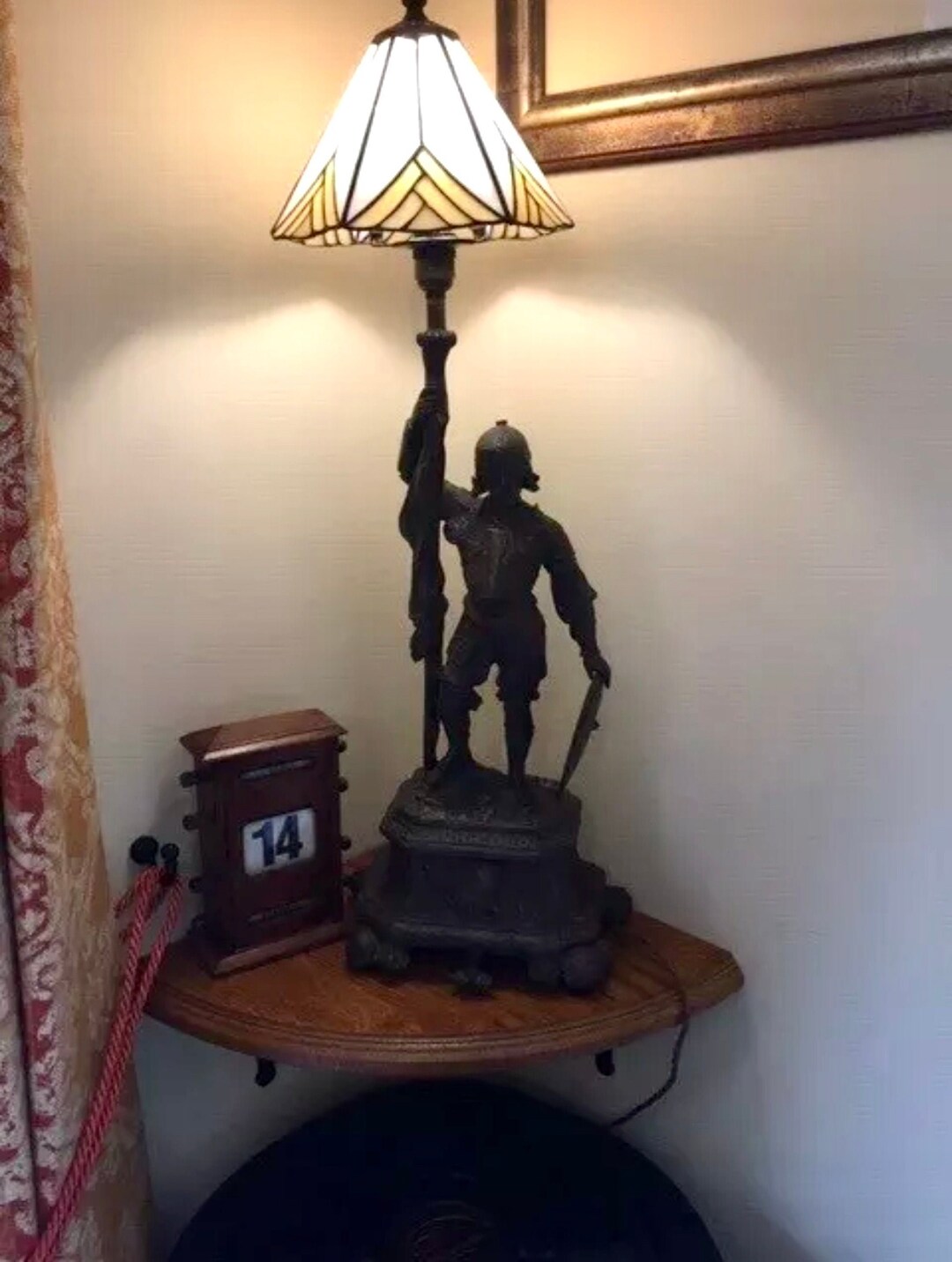 S53 Solid Oak Corner Shelf - Etsy