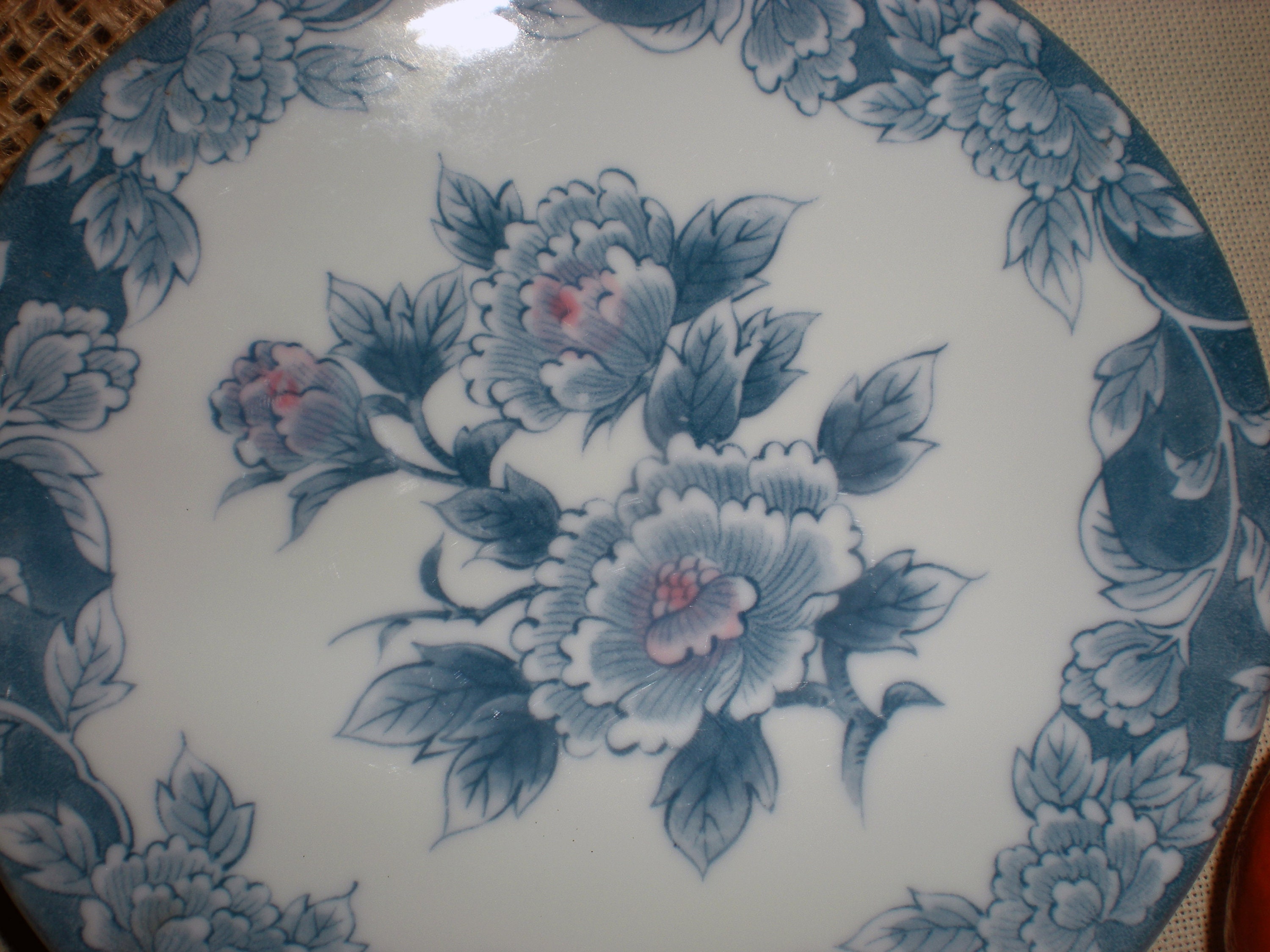 Vintage Greek Pottery Dish - Blue and White Porcelain - Vintage Home ...