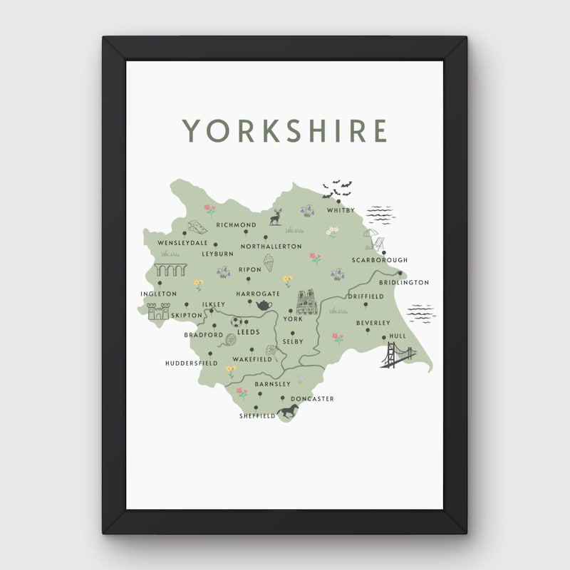 Yorkshire Print - Etsy UK