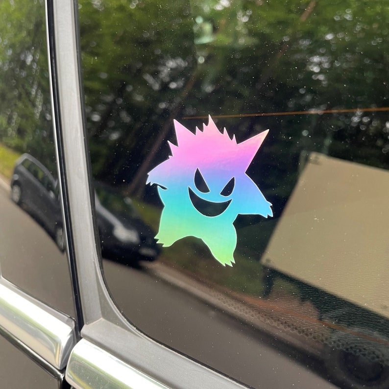 Gengar Vinyl Sticker 2 stickers included | Etsy