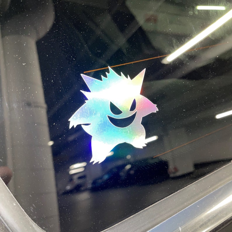 Gengar Vinyl Sticker 2 pegatinas incluidas - Etsy España