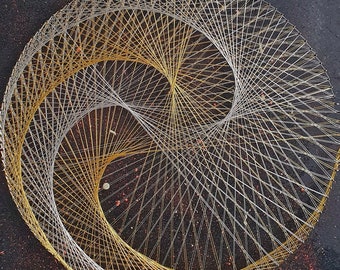 String Art Spiral | Etsy