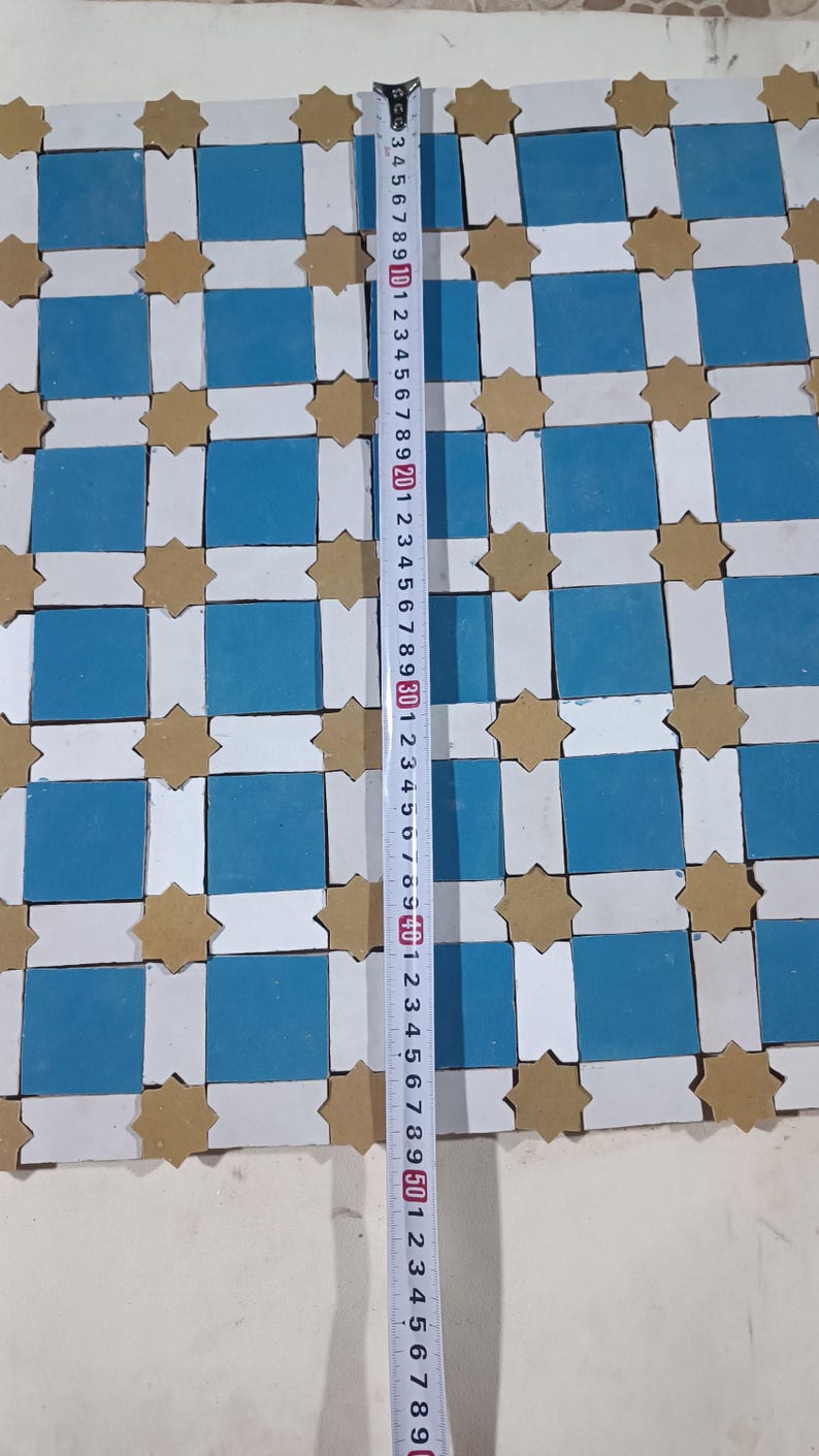 Handmade Moroccan Zellige Tile, Traditional Tile for Kitchen, Bathroom ...