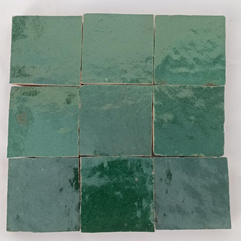 Sage Zellige Tiles - Etsy