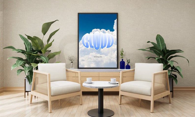 Typographic Typo Poster Printable Wall Art Letro Prints - Etsy