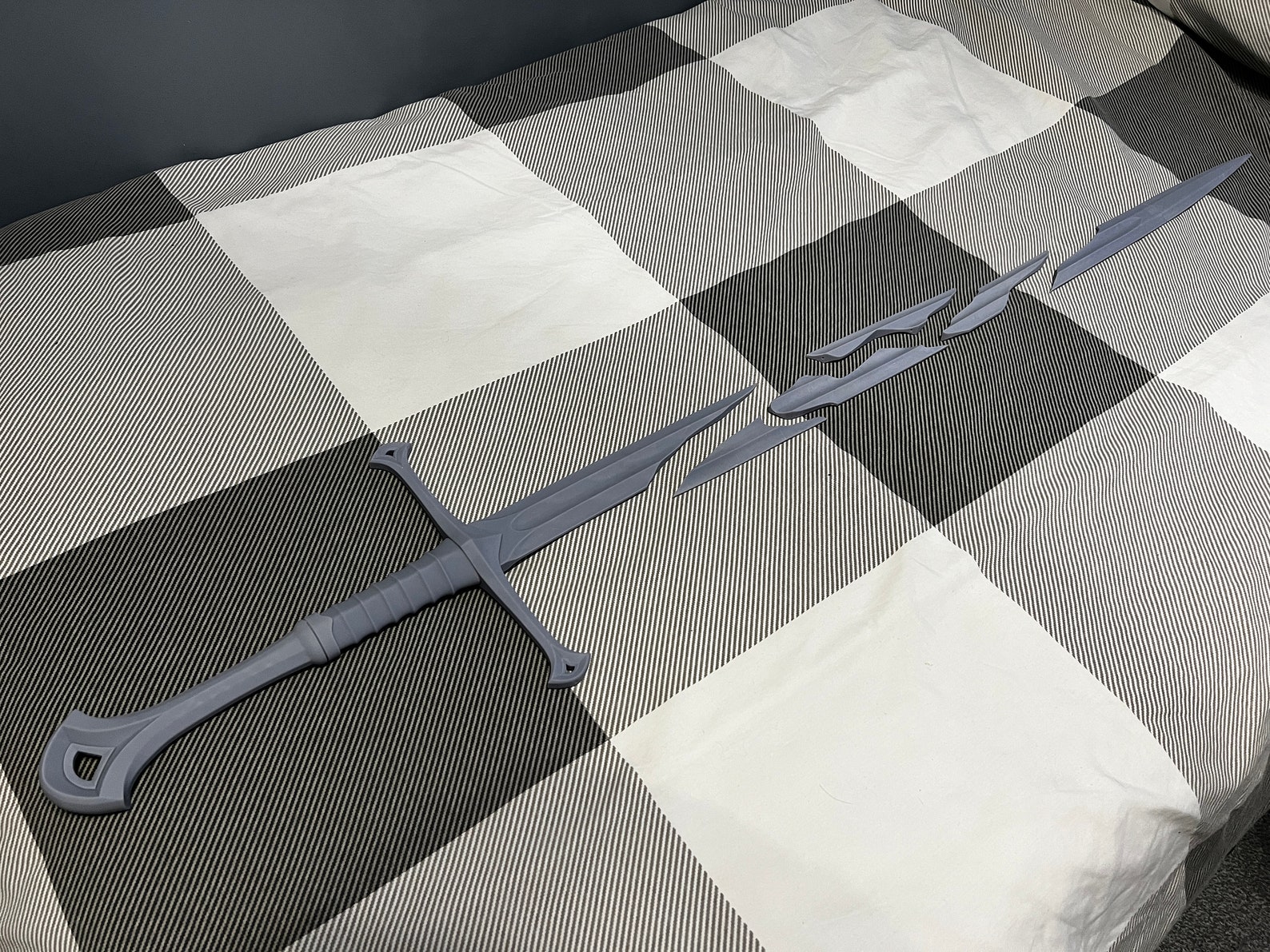 Lord of the Rings Shards of Narsil. 3D Resin Print. - Etsy