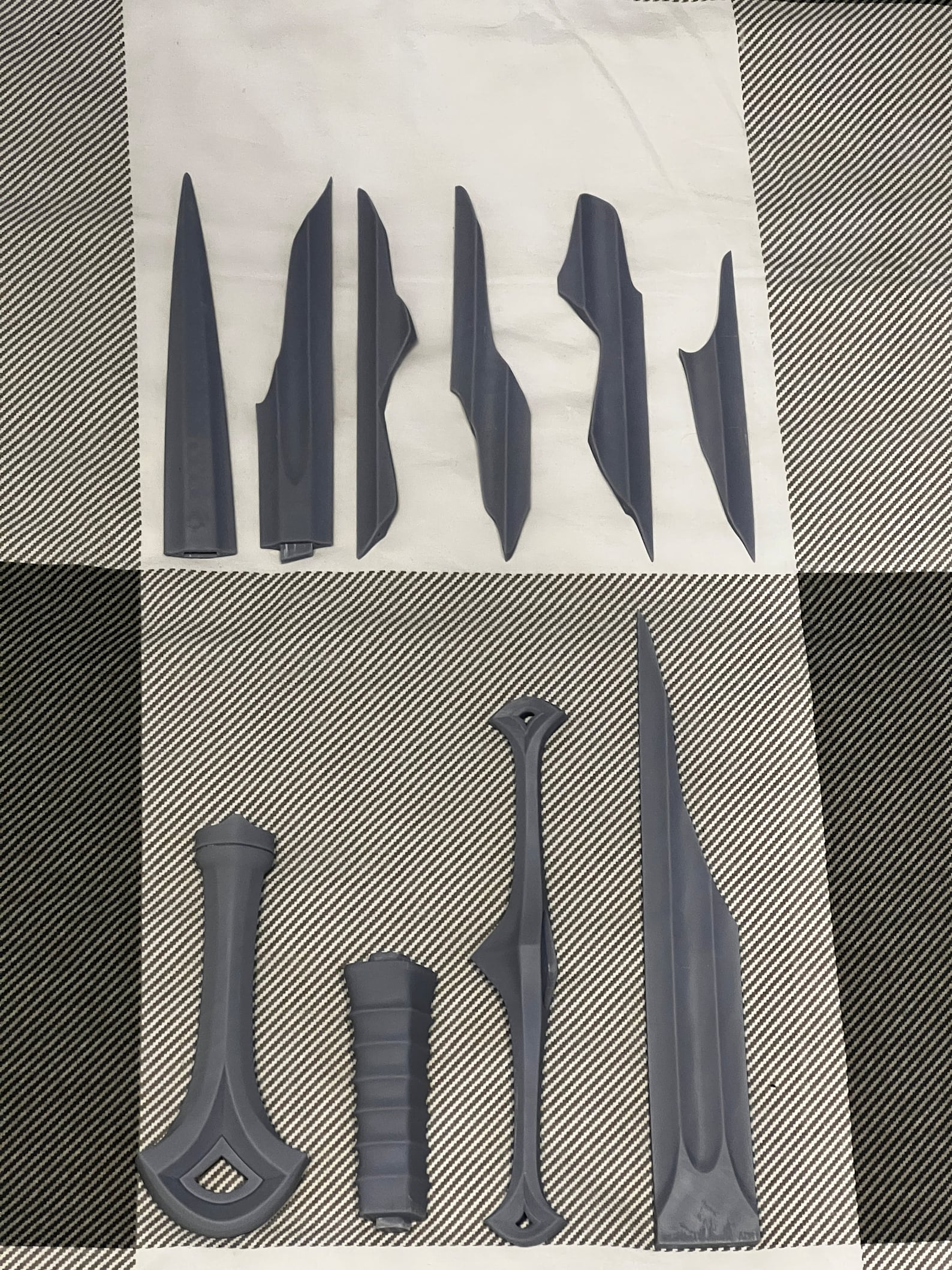 Lord of the Rings Shards of Narsil. 3D Resin Print. - Etsy