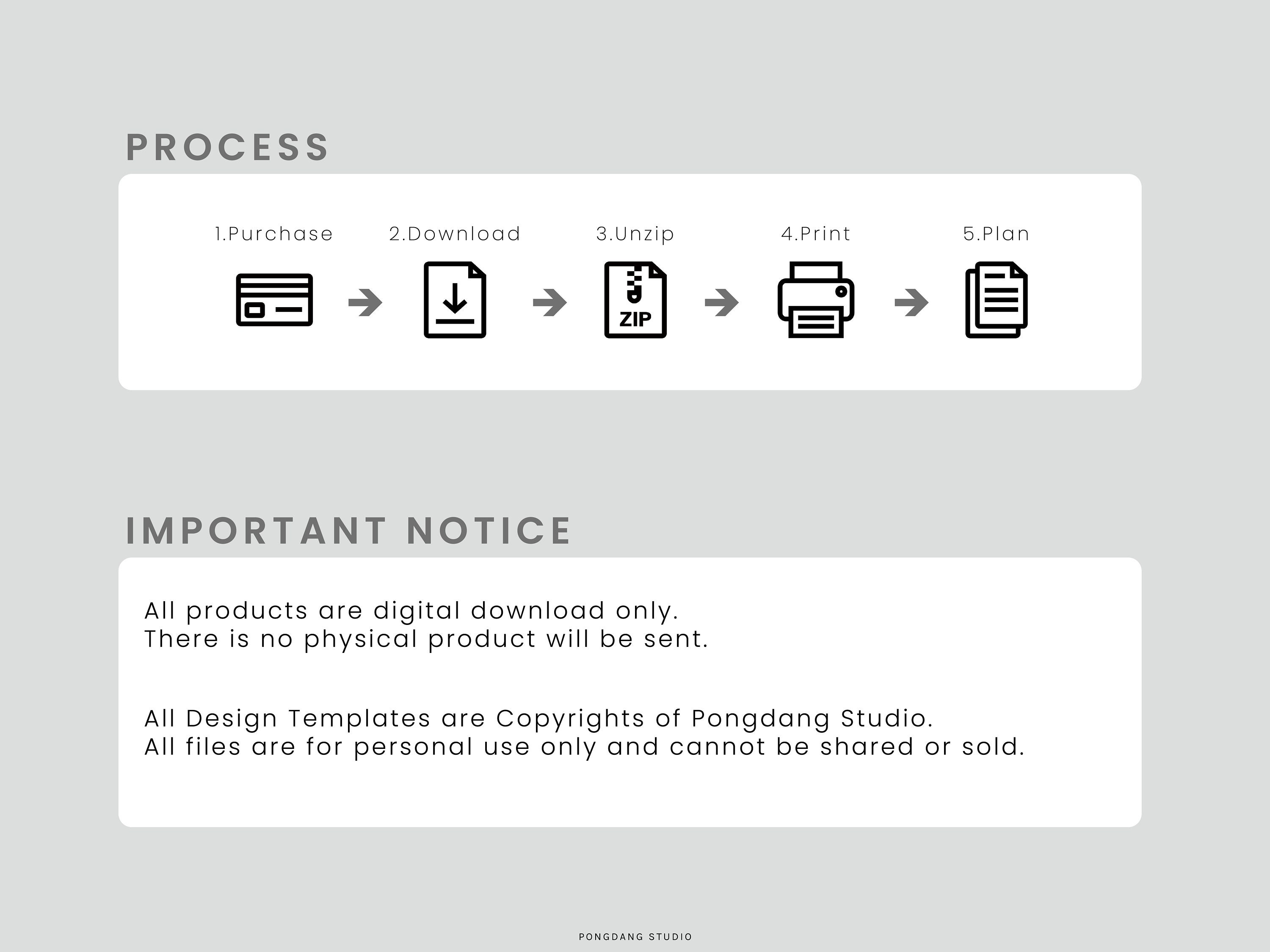 Monthly Tracker Sheet A5 Printable Planner Inserts Blank Calendar ...