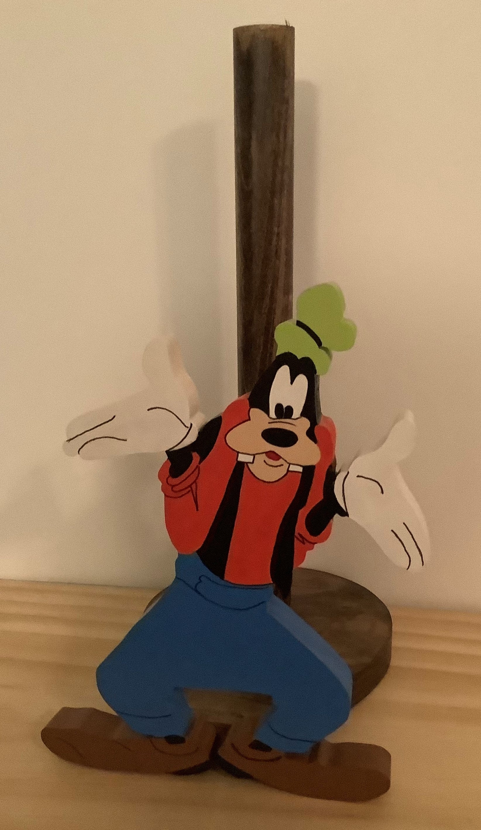 Goofy Inspired Paper Towel Holder - Etsy