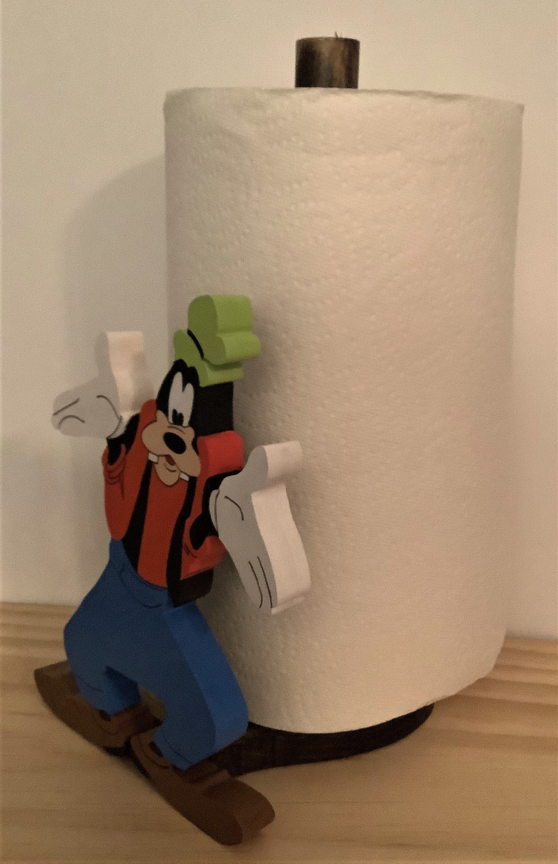 Goofy Inspired Paper Towel Holder - Etsy
