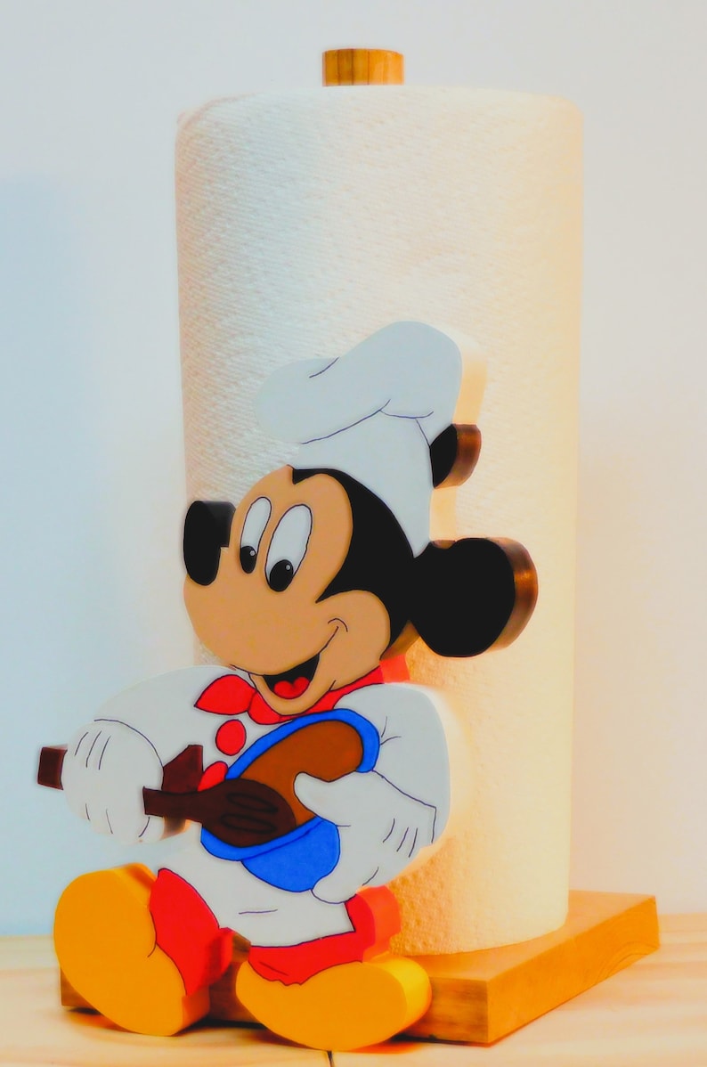 Mickey Mouse Cook Inspired Paper Towel Holder - Etsy