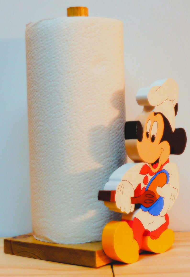 Mickey Mouse Cook Inspired Paper Towel Holder - Etsy