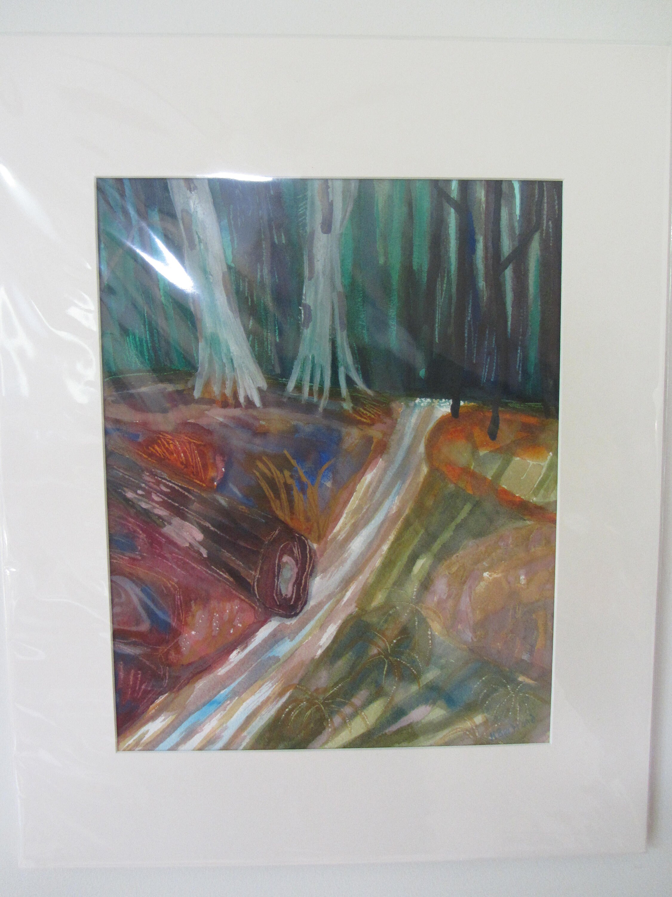 Painting Watercolour Rainforest Border Ranges Australian Scene - Etsy