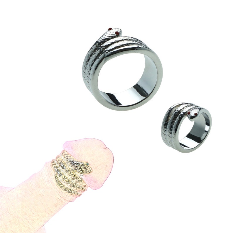 Anneau de gland en acier inoxydable anneau de pénis Cobra | Etsy