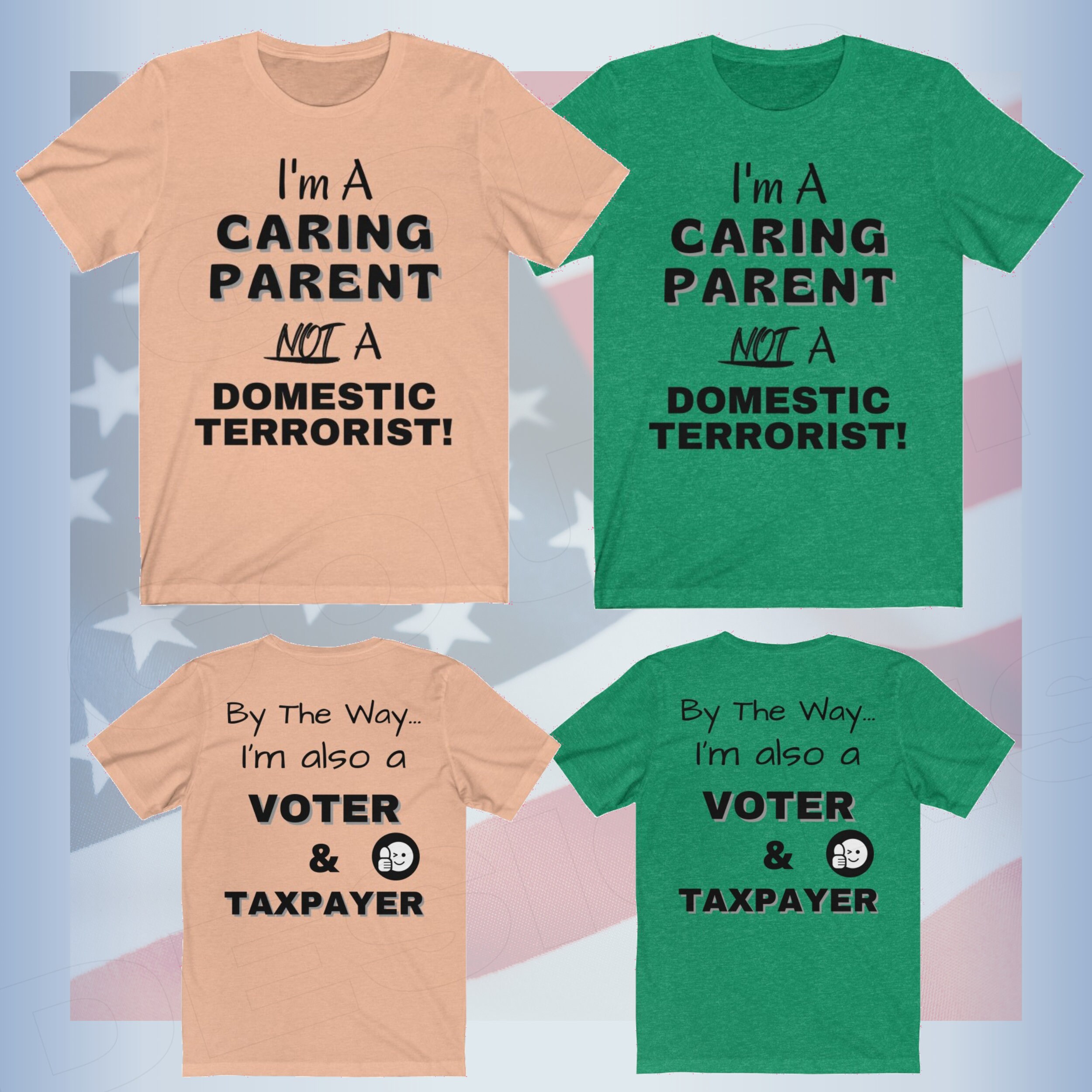 Parent Graphic T Shirt Front and Back Print School Board - Etsy