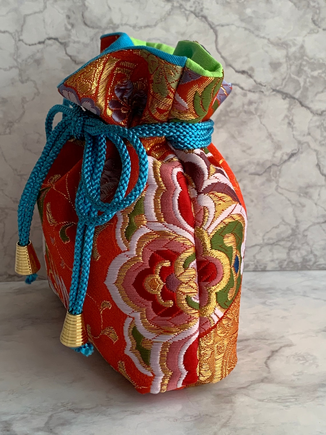 Using Japanese traditional cloth Small bag purse | Etsy