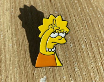 Lisa Simpson Pin | Etsy