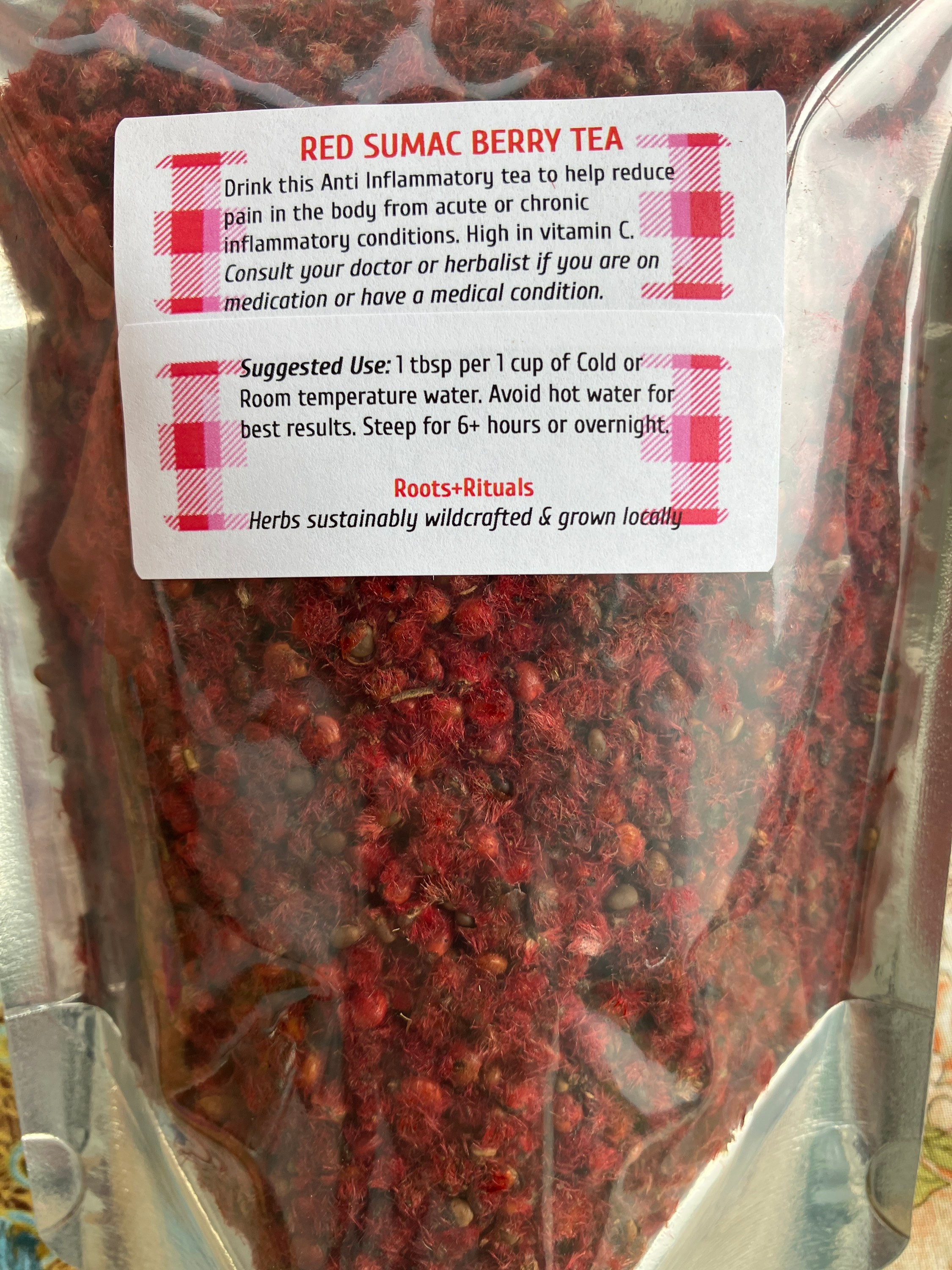 Red Sumac Berry Tea | Anti-inflammatory & Immune System Boosting - Etsy