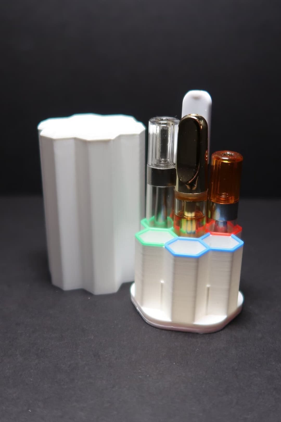 The Cart Buddy Pro Organizer 510 Cartridge Stash Sorter With Top Vape ...