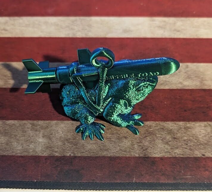 Hanging Missile Toad - Etsy
