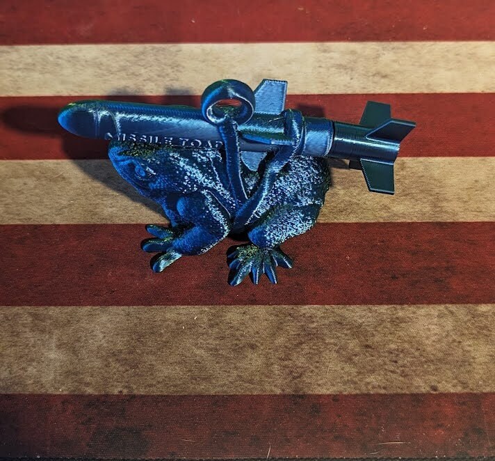 Hanging Missile Toad - Etsy