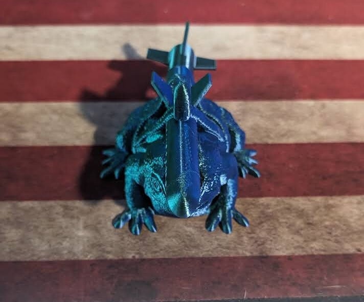Hanging Missile Toad - Etsy