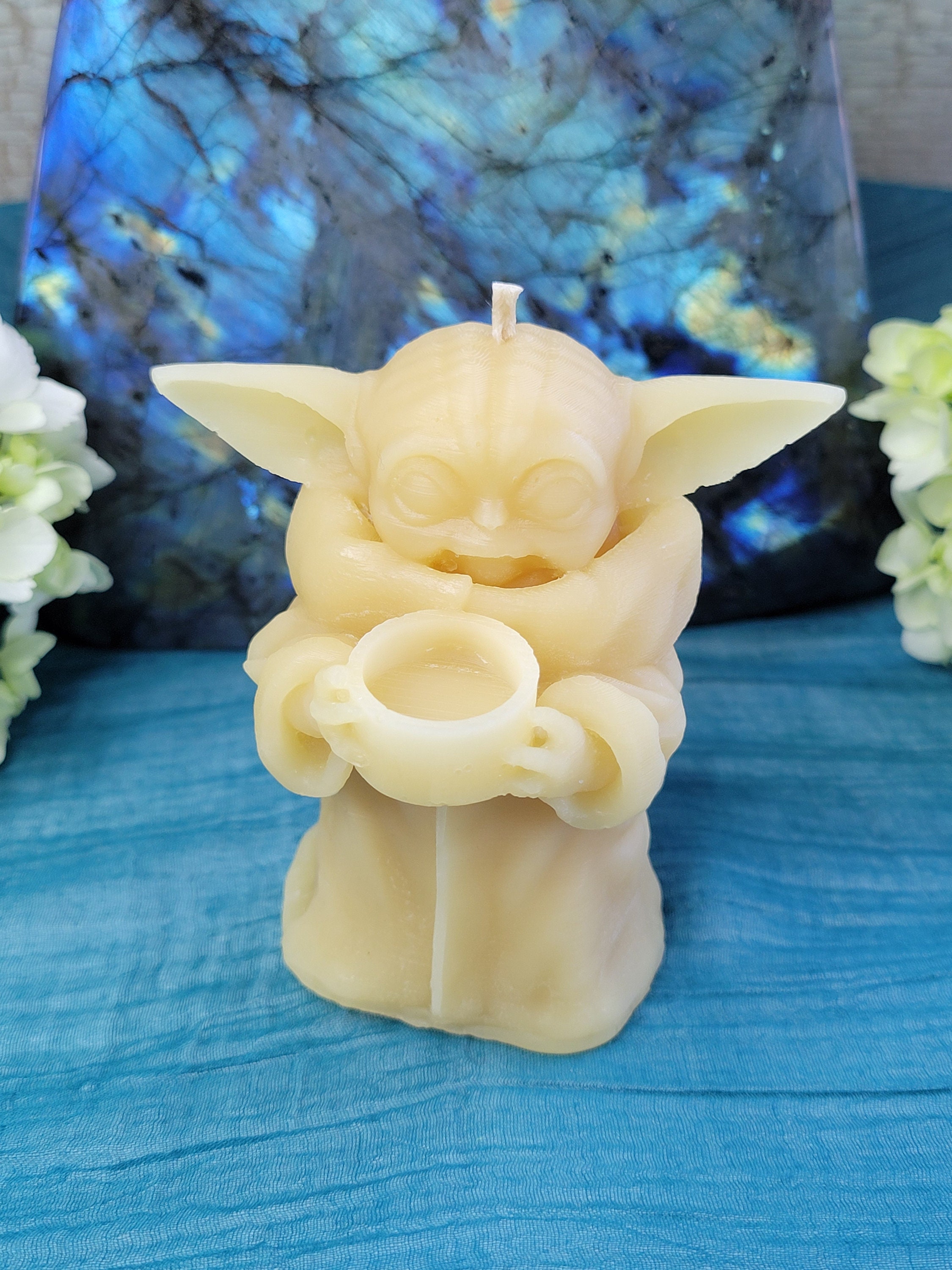 Baby Yoda/ Grogu Candle - Etsy