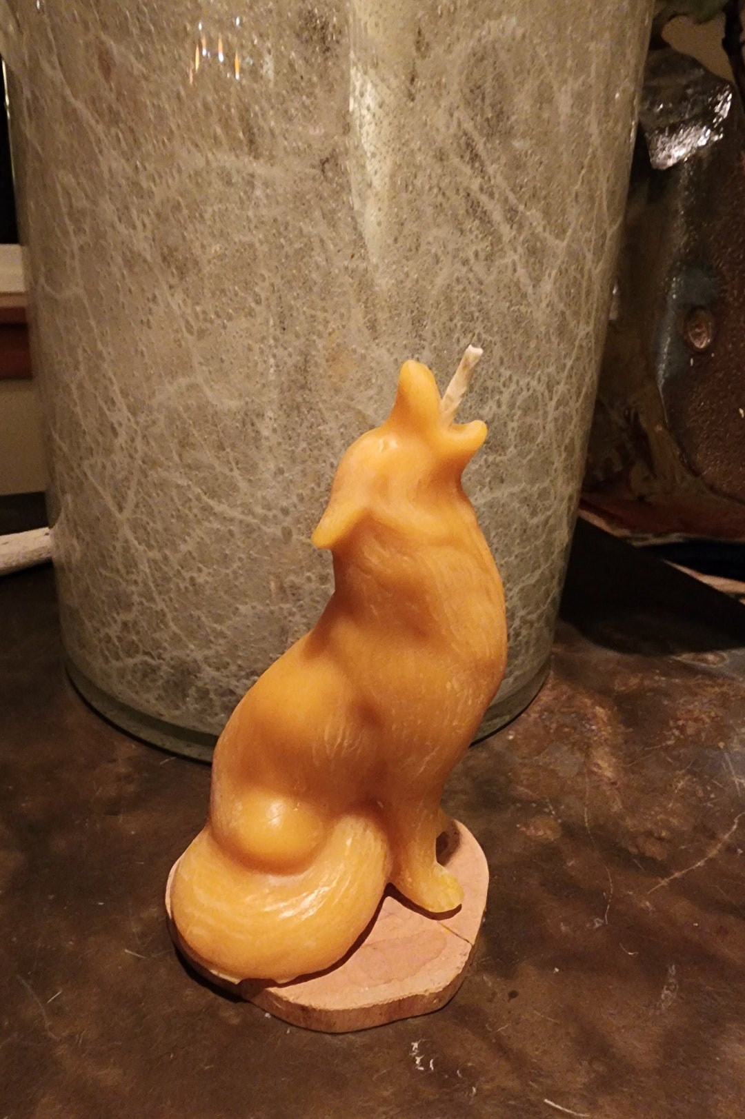 Howling Wolf Candle - Etsy