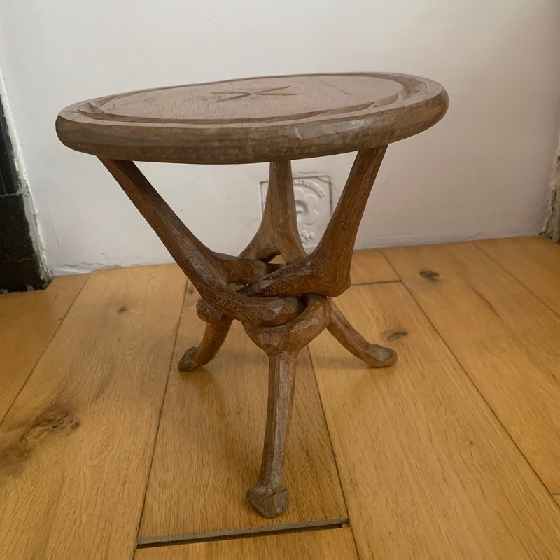 African Side Table - Etsy