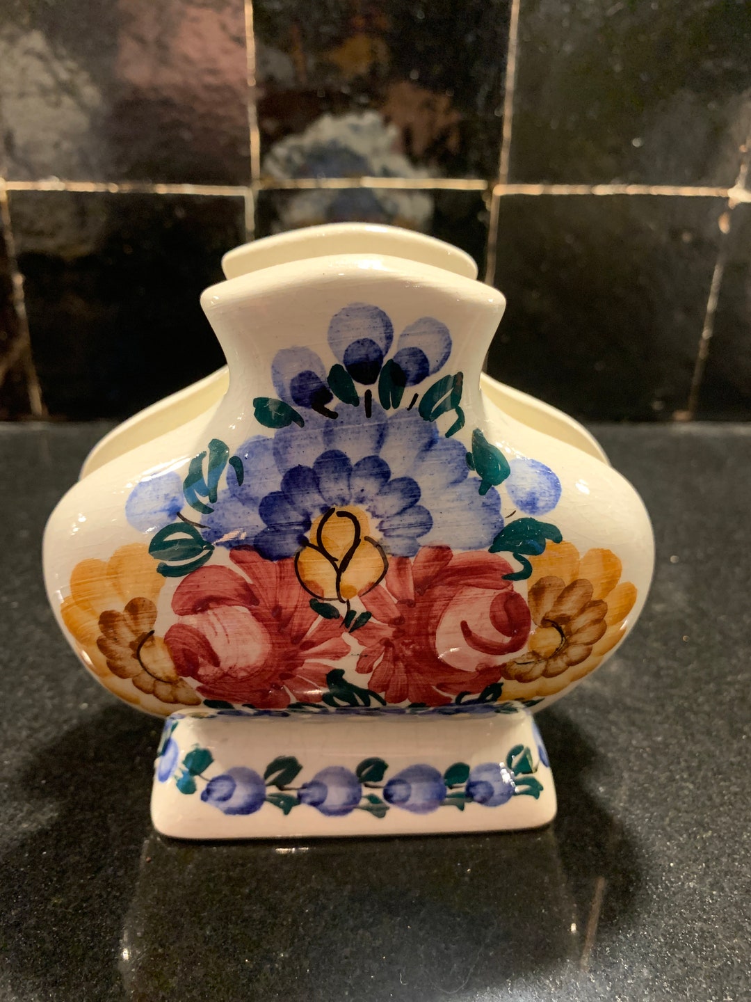 Napkin Holder Made of Earthenware From Koło in Poland, Traditional ...