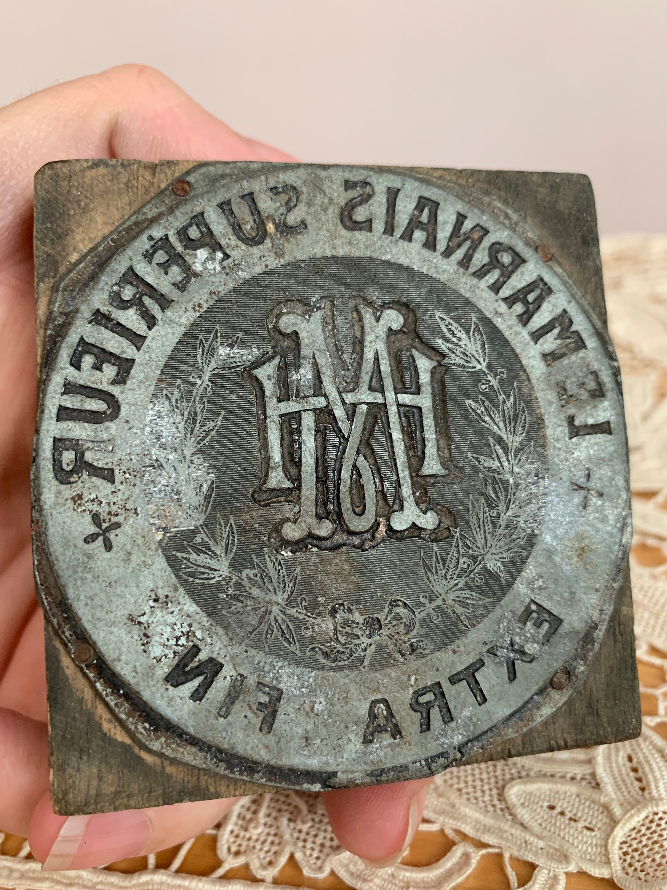 Two Hallmarks Old Stamps of Antique Printing. - Etsy