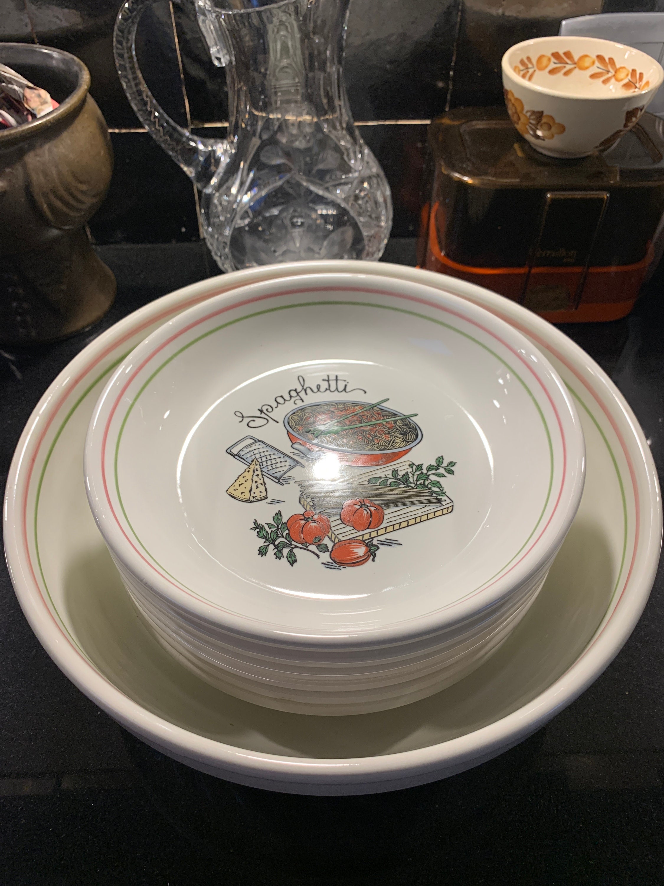 Spaghetti Dinner Plate