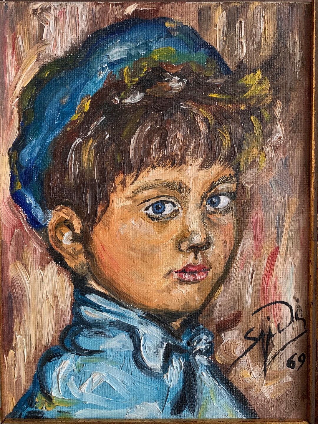 Artist's Painting 1969 Very Nice Artist's Painting - Etsy