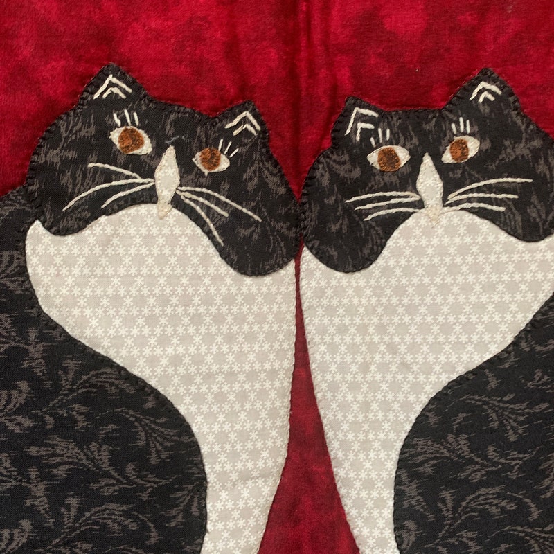 Patchwork Cats - Etsy