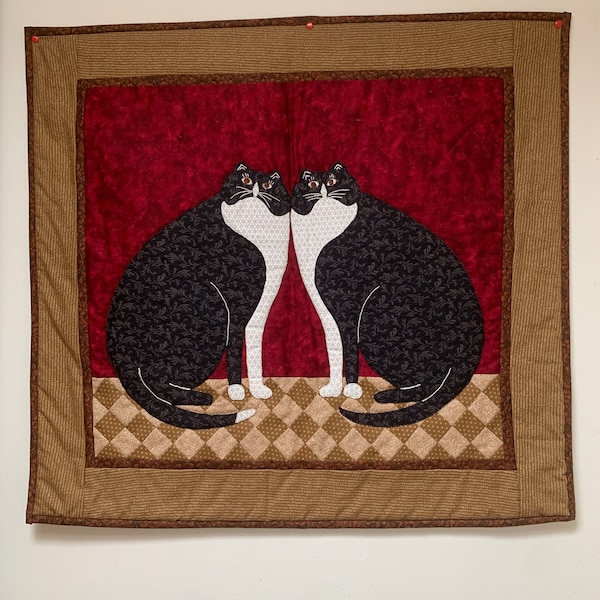 Patchwork Cats - Etsy