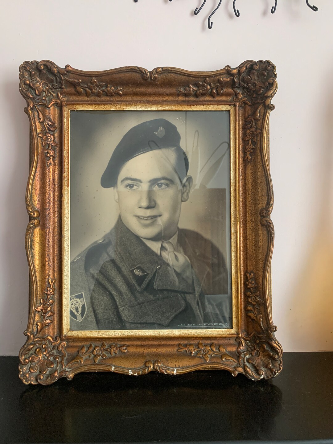 Photo in an Old Frame - Etsy